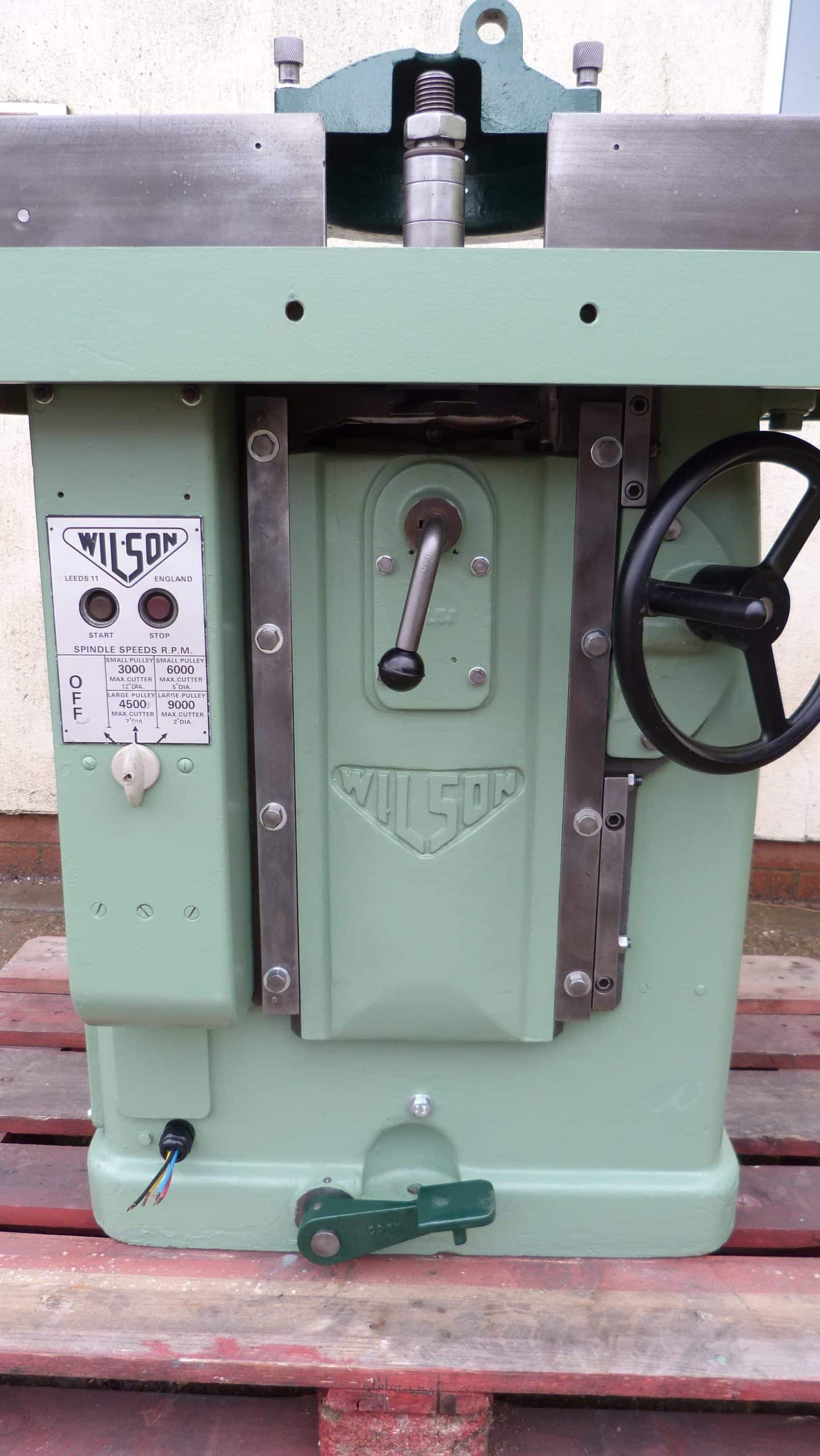 Wilson Type FKL Spindle Moulder - Target Manufacturing Ltd