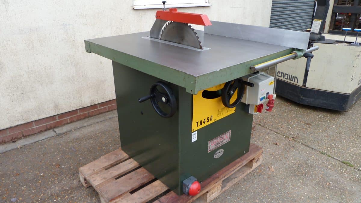 Used Sedgwick TA450 Table Rip Saw - Target Manufacturing Ltd