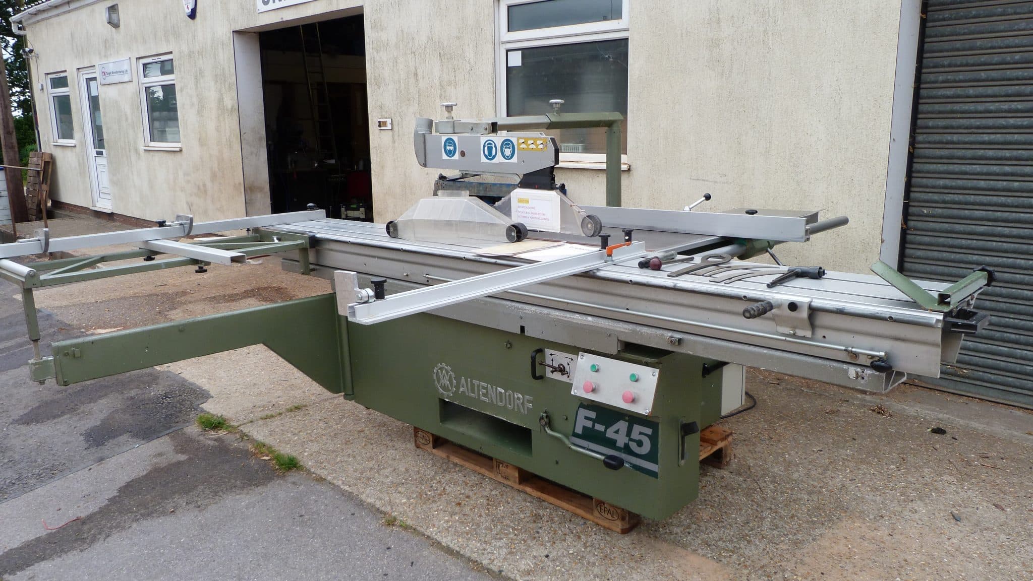 Altendorf F45 Panel Saw - Target Manufacturing Ltd